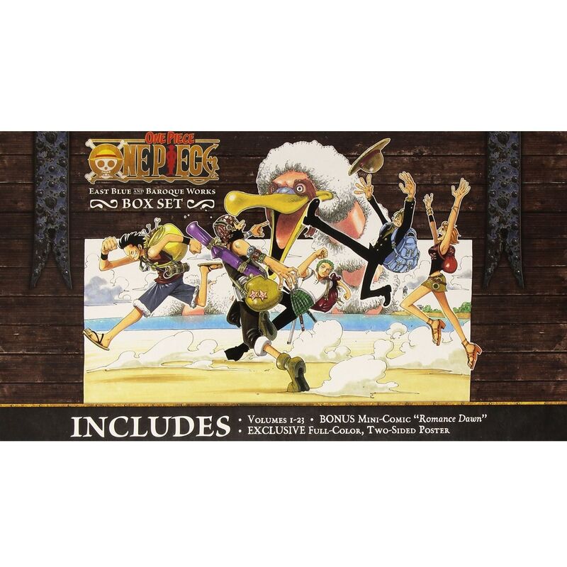 One Piece Box Set 1: Volumes 1-23 by Eiichiro Oda - Geeekyme