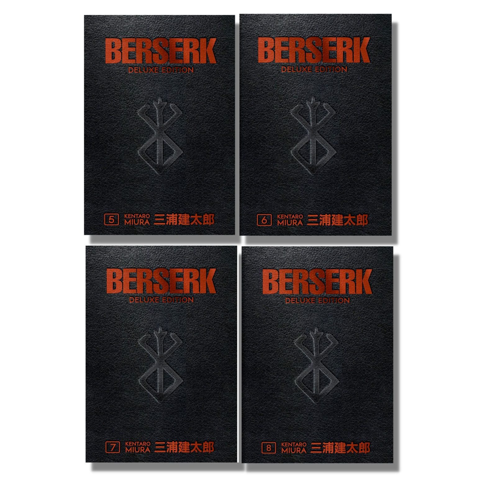 Berserk Deluxe Edition Complete Hardcover Set – Books 1-13 - Geeekyme