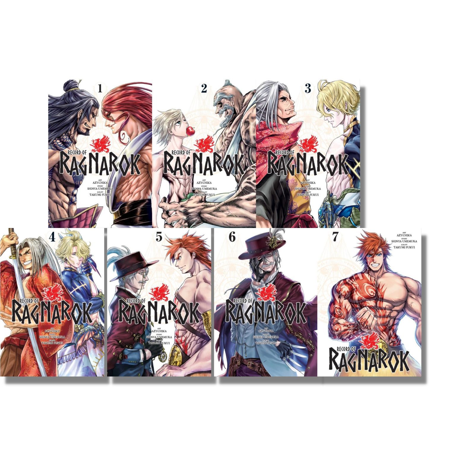 Record of Ragnarok Manga Set Vol 1-7 - Geeekyme